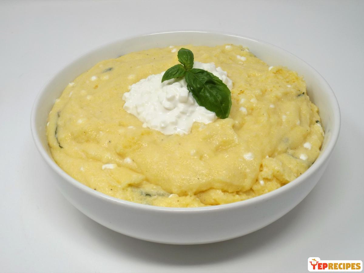 Cottage Cheese Polenta Recipe | YepRecipes