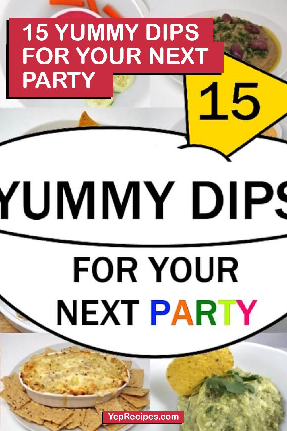15 Yummy Dips for Your Next Party | YepRecipes