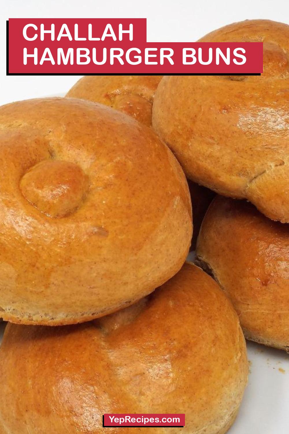 Challah Hamburger Buns Recipe | YepRecipes