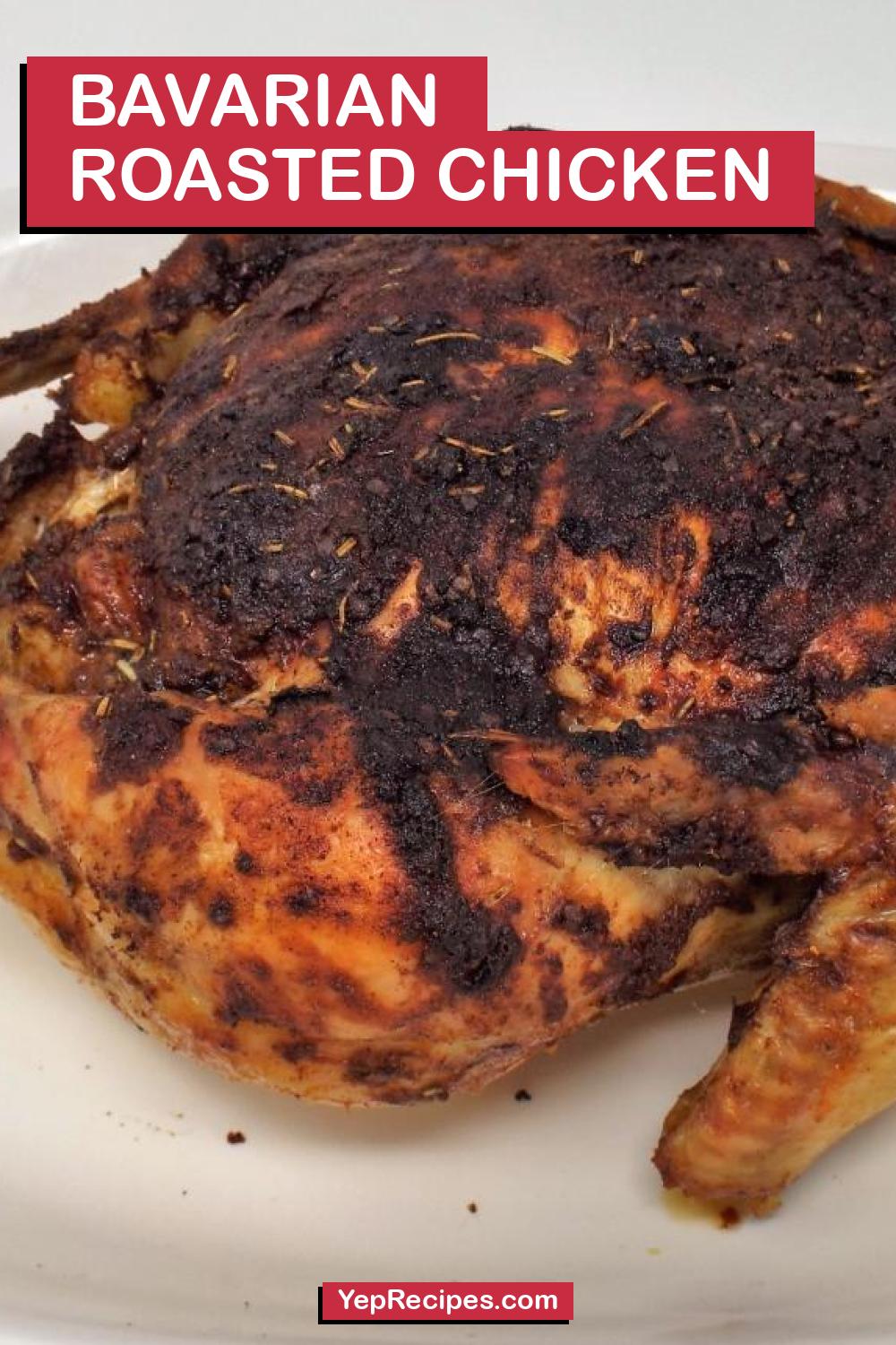 Bavarian Roasted Chicken Recipe | YepRecipes