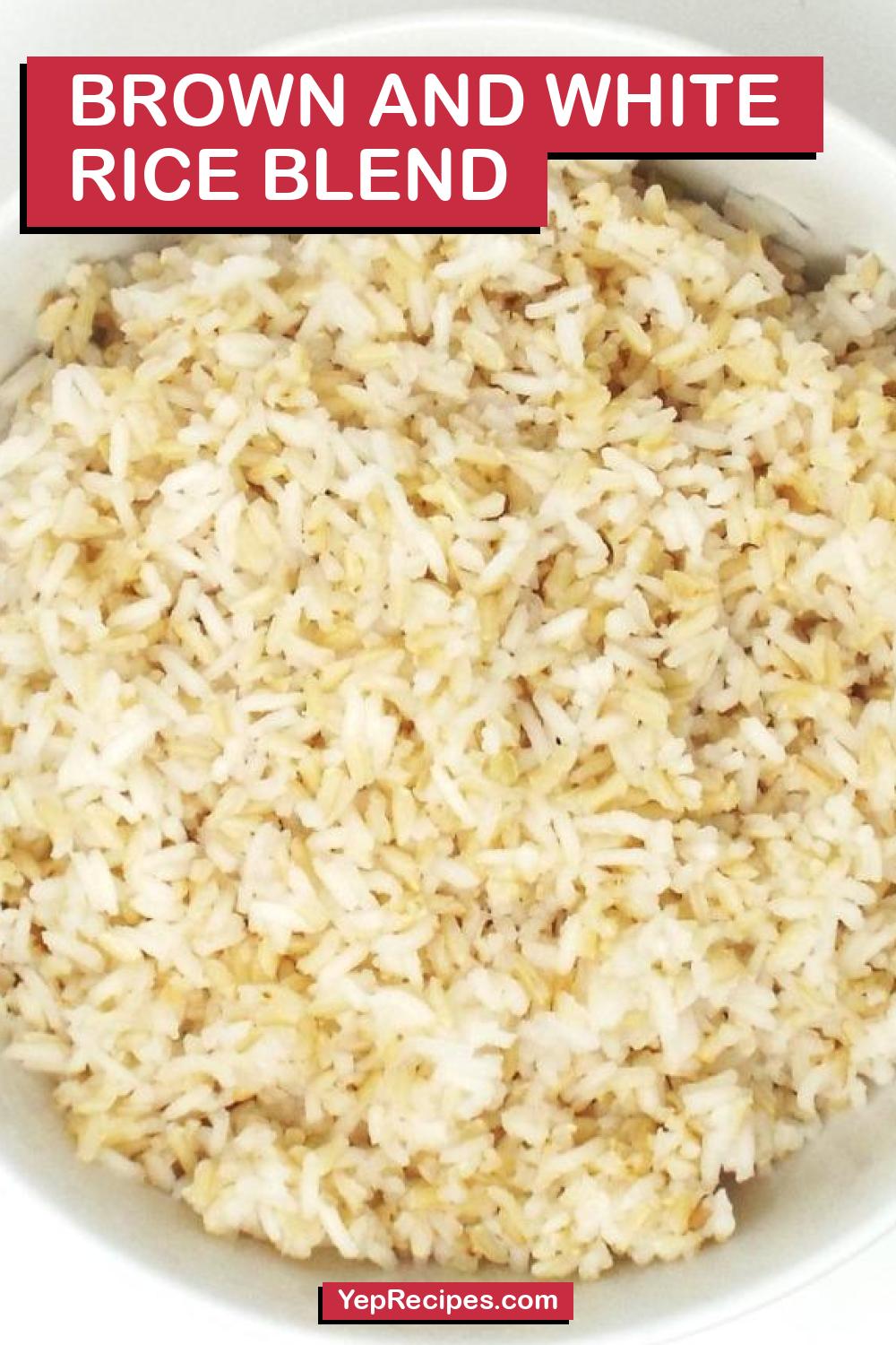 Brown and White Rice Blend Recipe | YepRecipes