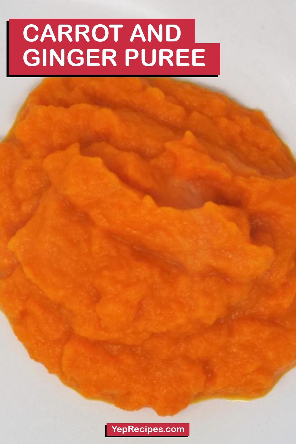 Carrot and Ginger Puree Recipe | YepRecipes
