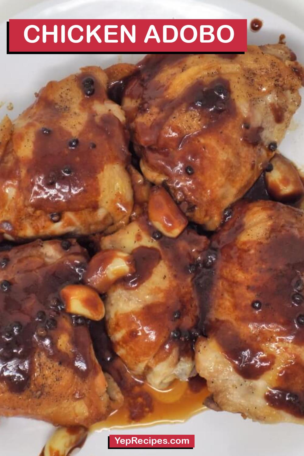Chicken Adobo Recipe | YepRecipes