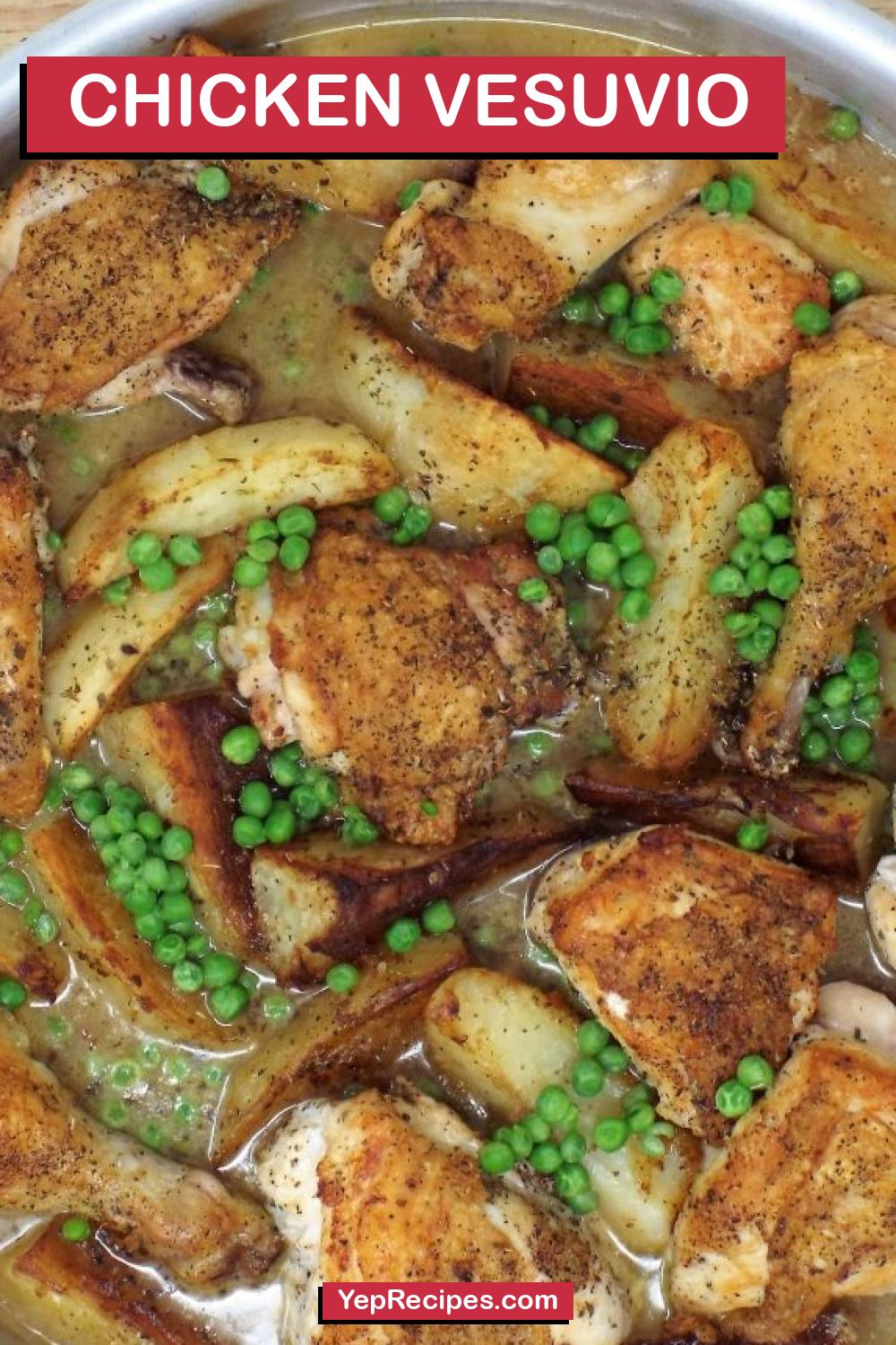 Chicken Vesuvio Recipe | YepRecipes