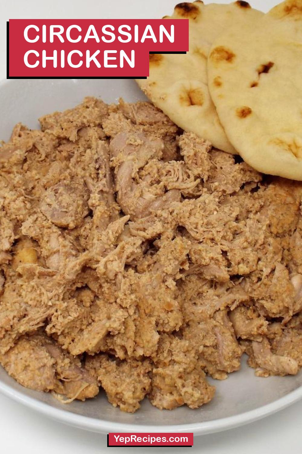Circassian Chicken Recipe | YepRecipes
