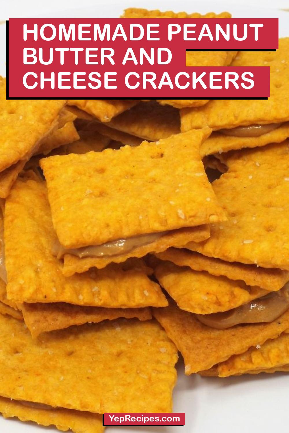 Homemade Peanut Butter and Cheese Crackers Recipe | YepRecipes