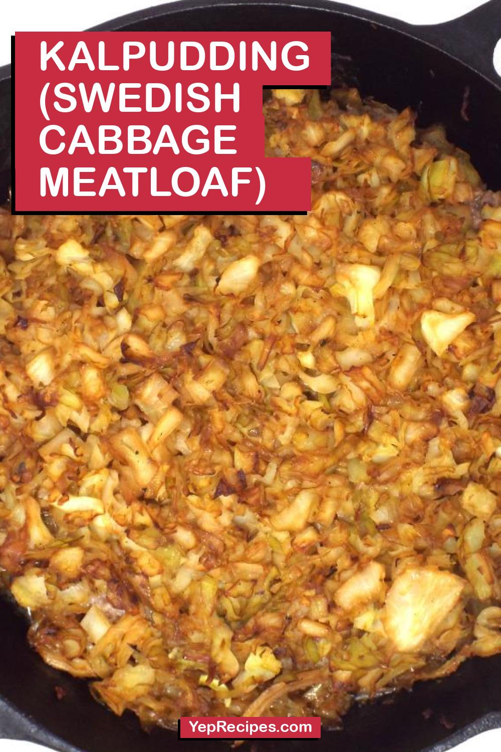 Kalpudding (Swedish Cabbage Meatloaf) Recipe | YepRecipes