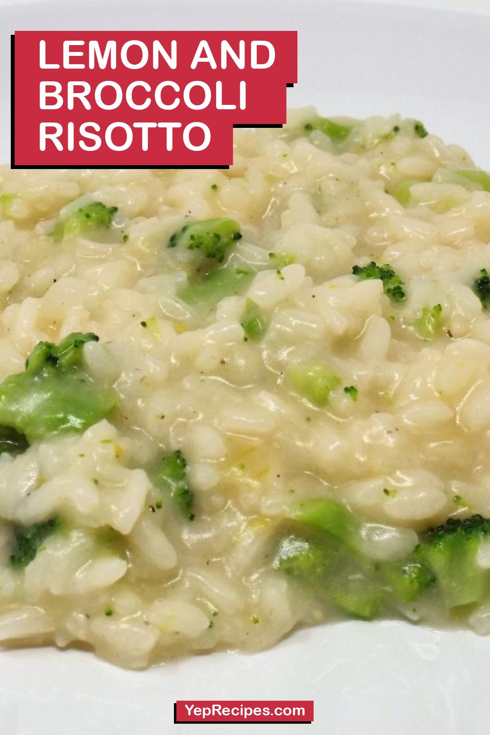 Lemon and Broccoli Risotto Recipe | YepRecipes