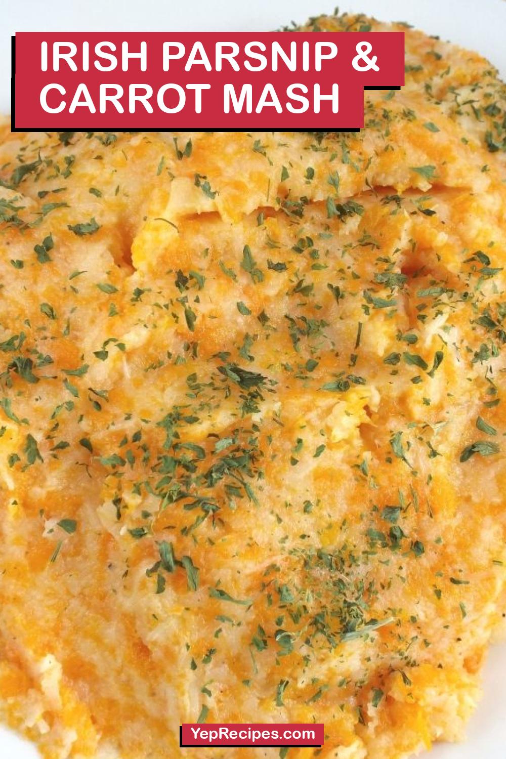 Irish Parsnip & Carrot Mash Recipe | YepRecipes