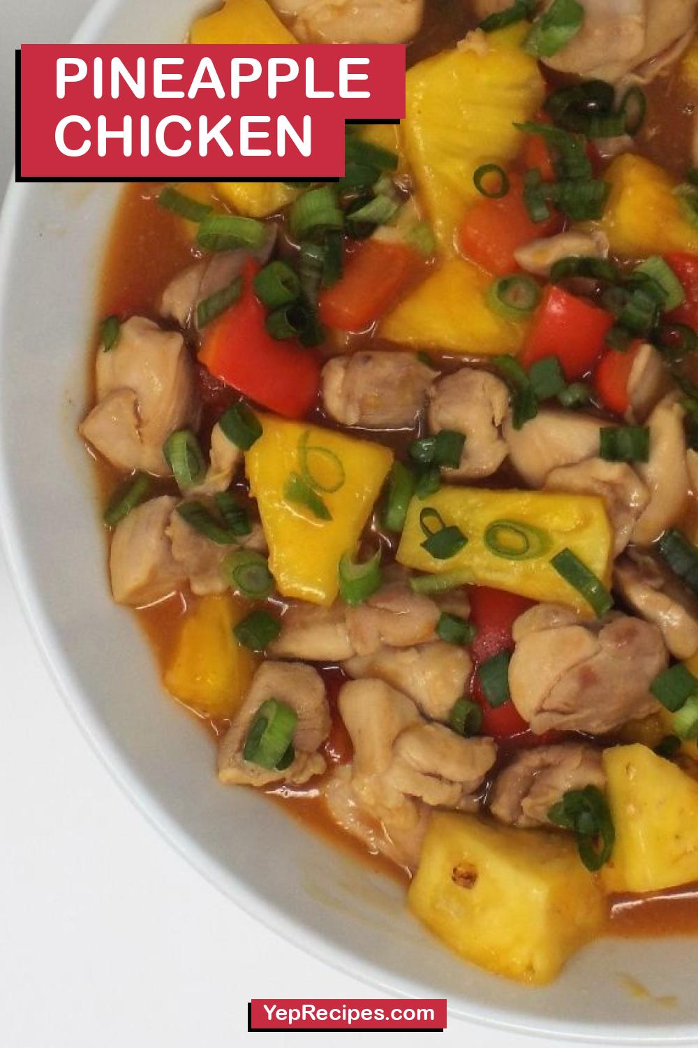 Pineapple Chicken Recipe | YepRecipes