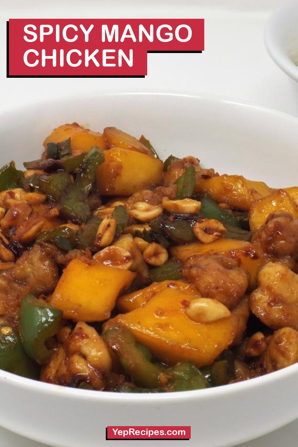Spicy Mango Chicken Recipe | YepRecipes